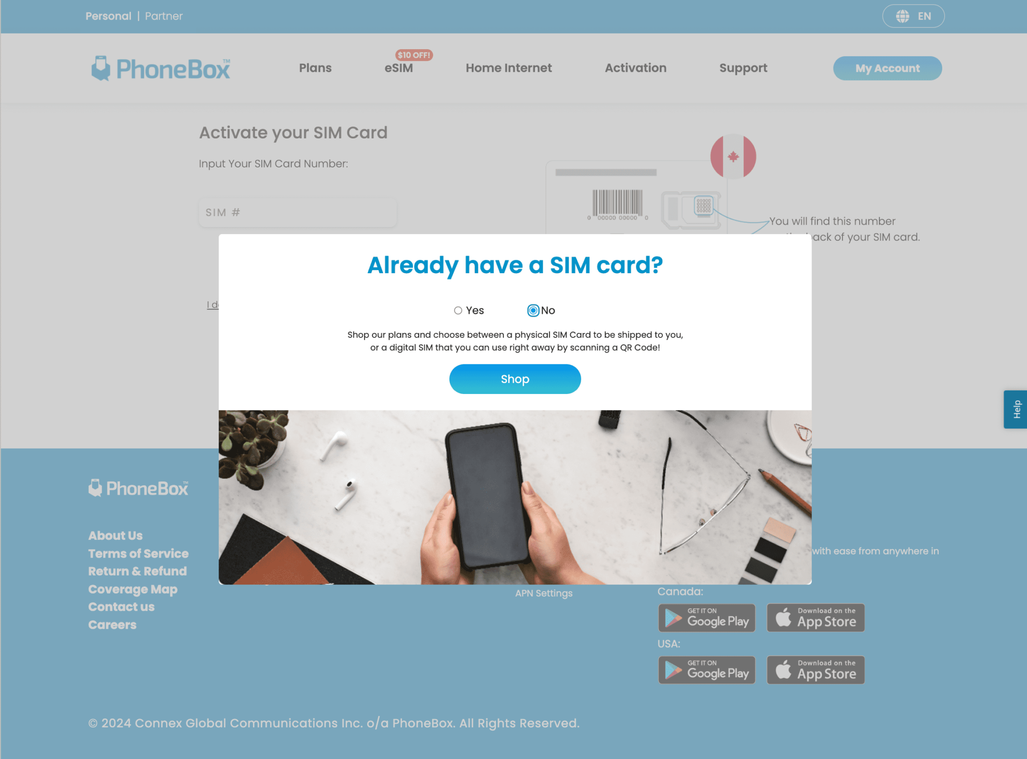 カナダの携帯キャリア「Phonebox」の申し込みを画像付きで解説！ - Twinsカナダ留学